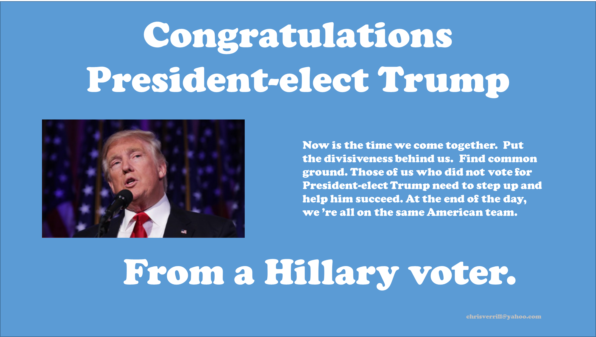 Chris' Corner by Chris Verrill